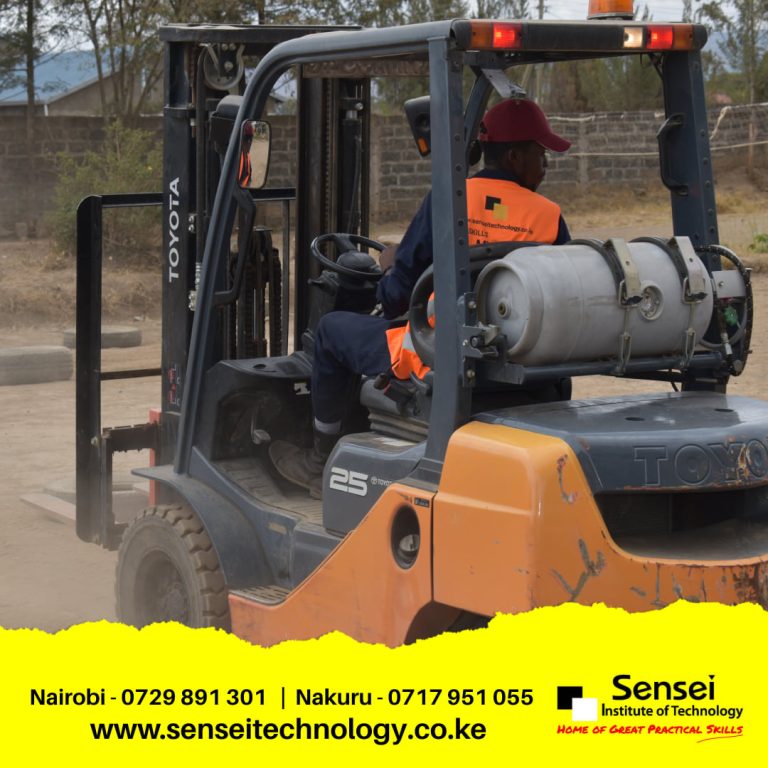 Plant Operator Training in Kenya I Sensei Driving School