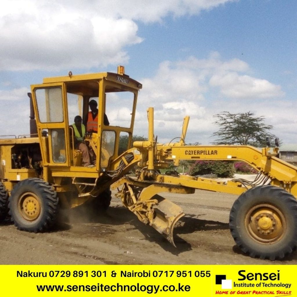Plant Operator Training in Kenya I Sensei Driving School