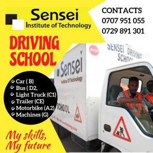 Sensei's Best Driving School in Kenya (Driving Course, 19500)