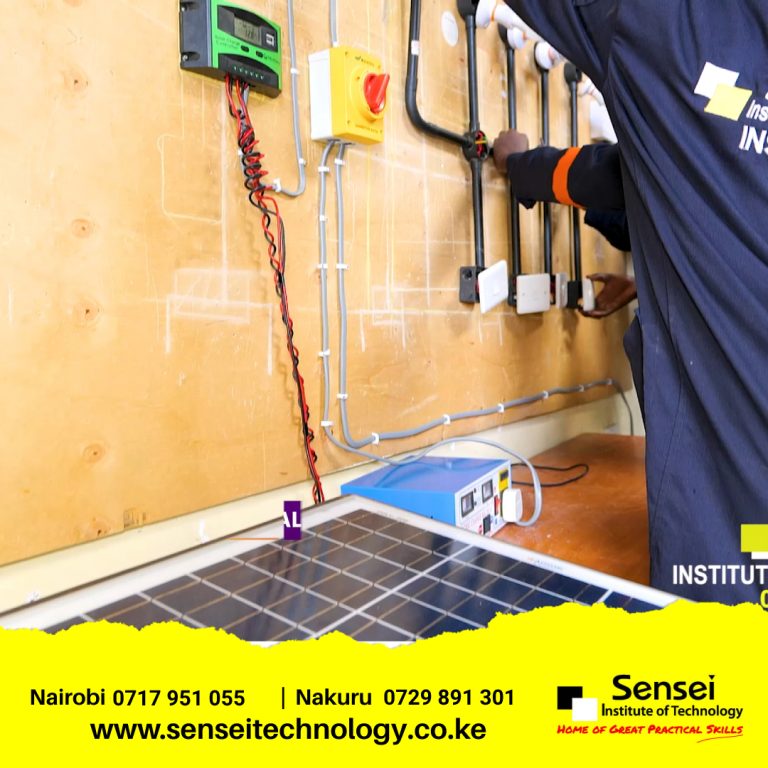 Solar Installation Training in Kenya I Sensei College