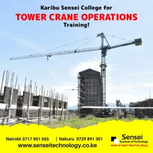 Tower Crane Operator Training in Kenya I Sensei College